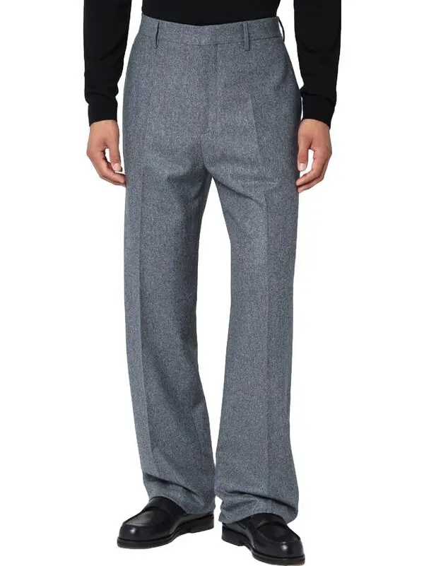 Tagliatore Wool Trousers - Grey