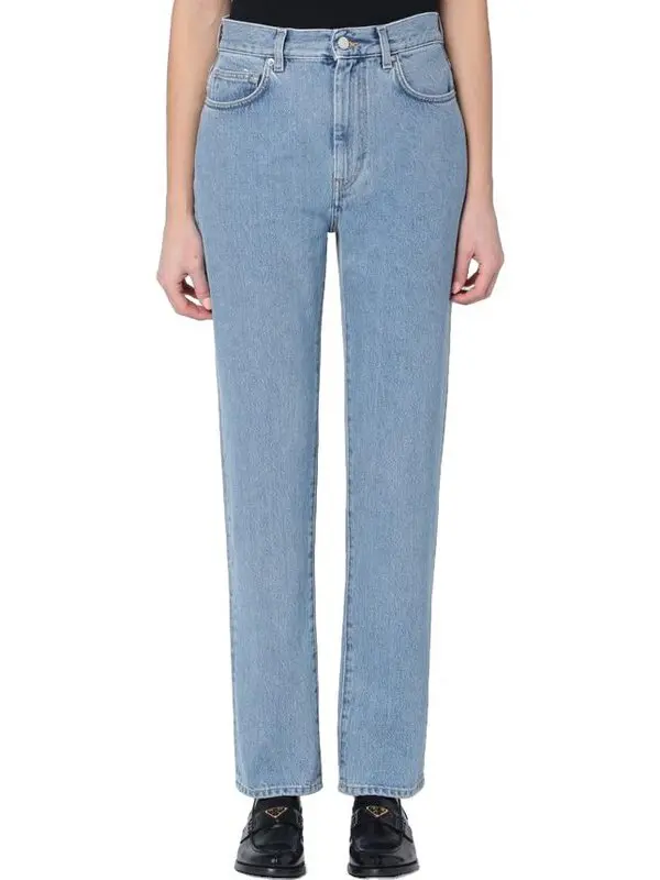 Loulou De Saison Straight Leg Denim Jeans - Light Blue