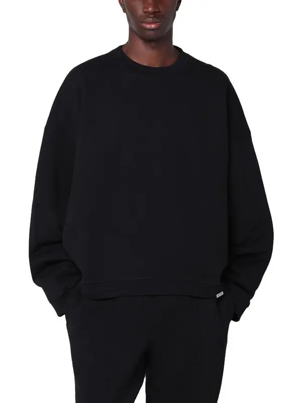 REPRESENT Crew Neck Sweatshirt - Black