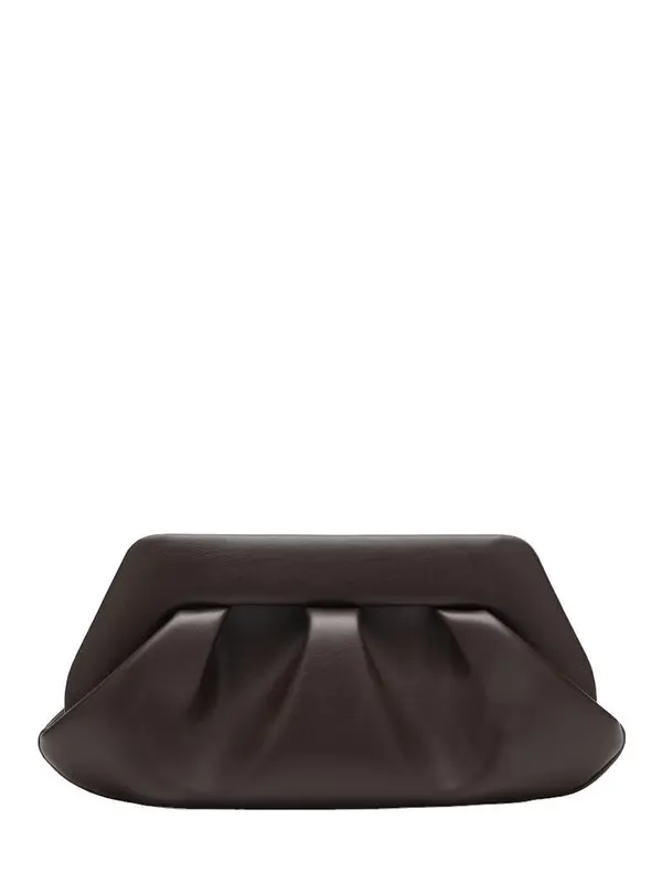 THEMOIRE Emera Clutch - Brown