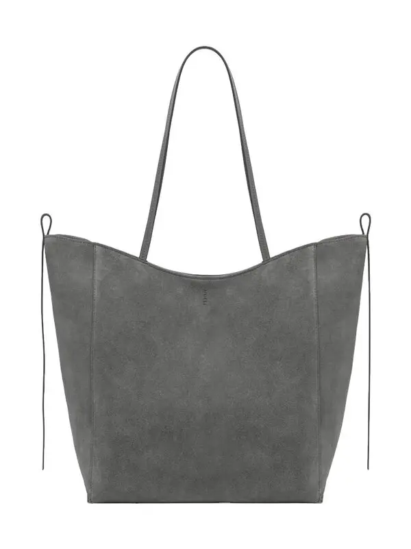 NOESI Asia Suede Shopper Bag - Grey