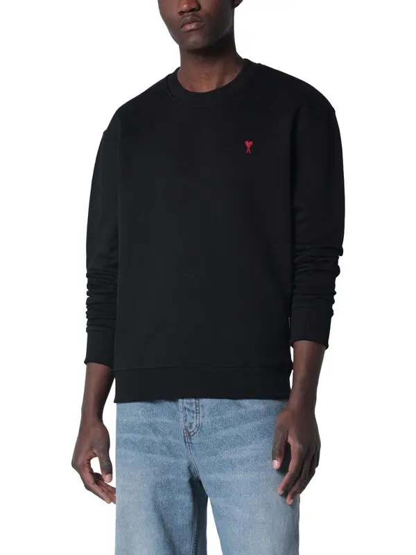 Ami De Coeur Sweatshirt - Black