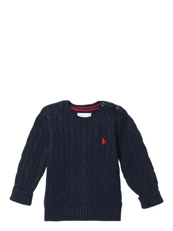 Polo Ralph Lauren Cotton Cable-knit Sweater - Blue