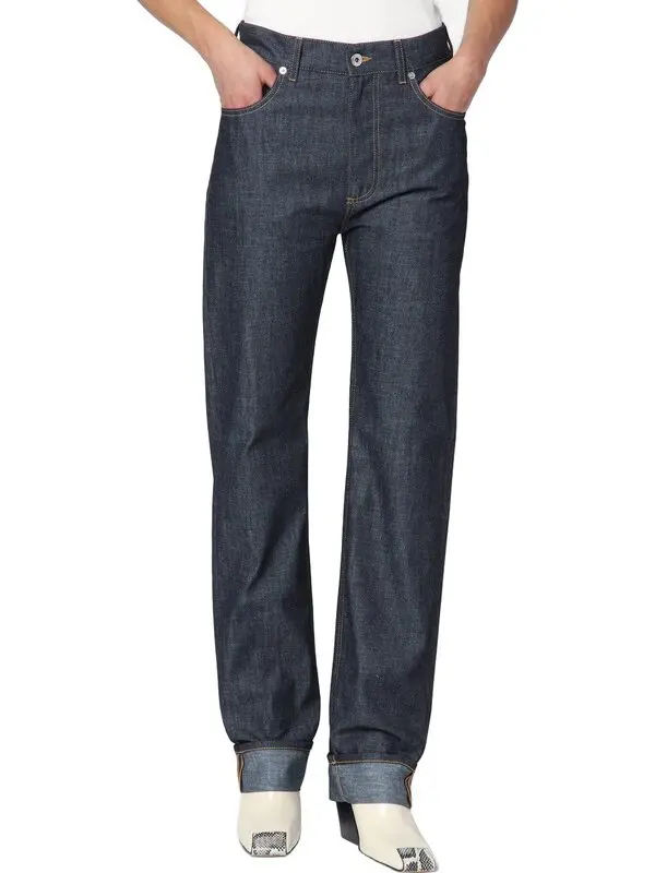 Bottega Veneta Indigo Denim Jeans - Blue