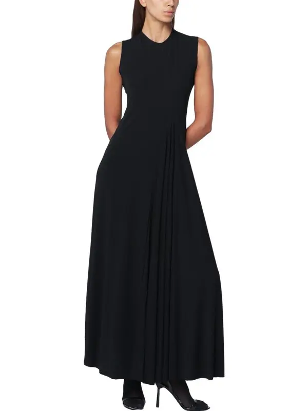 Balenciaga Sleeveless Long Dress - Black