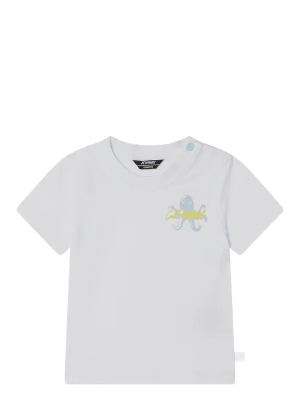 K-WAY Cotton Jersey T-shirt - White