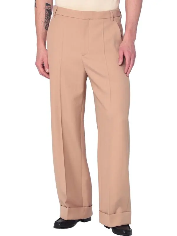 Valentino Garavani Wool Trousers - Beige