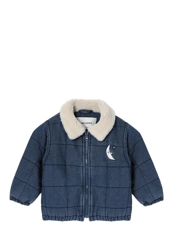 BOBO CHOSES Quilted Denim Jacket - Blue