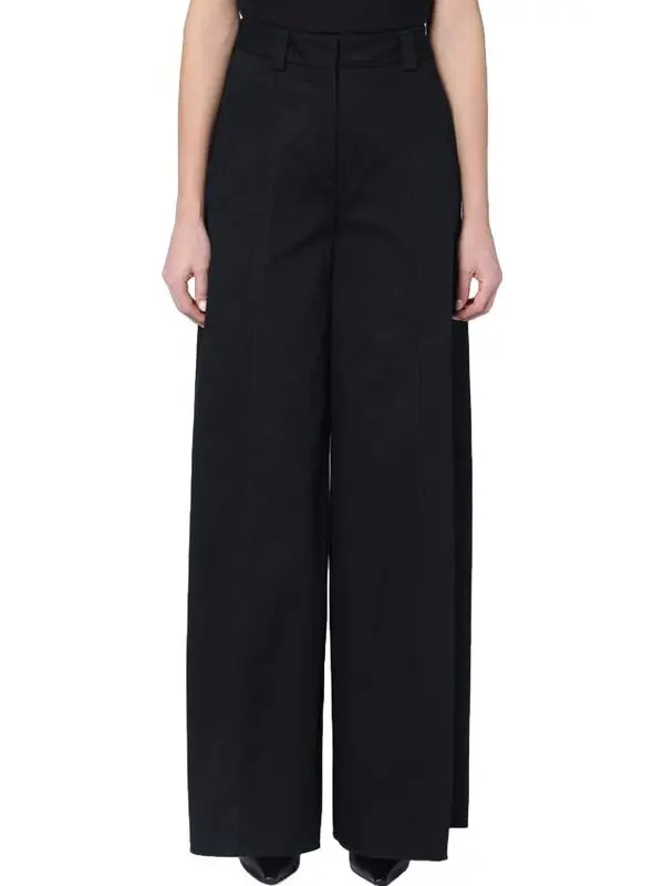THELATEST Wide Alma Trousers - Black