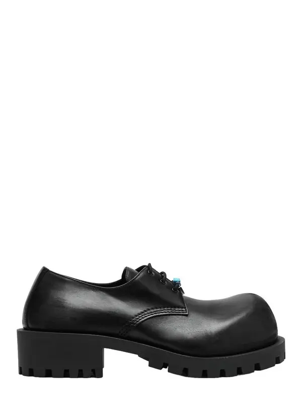 Balenciaga Leather Derby Hummer - Black