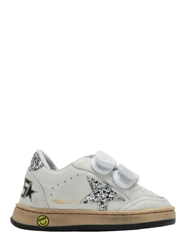 GOLDEN GOOSE Ball Star Glitter Sneakers - White
