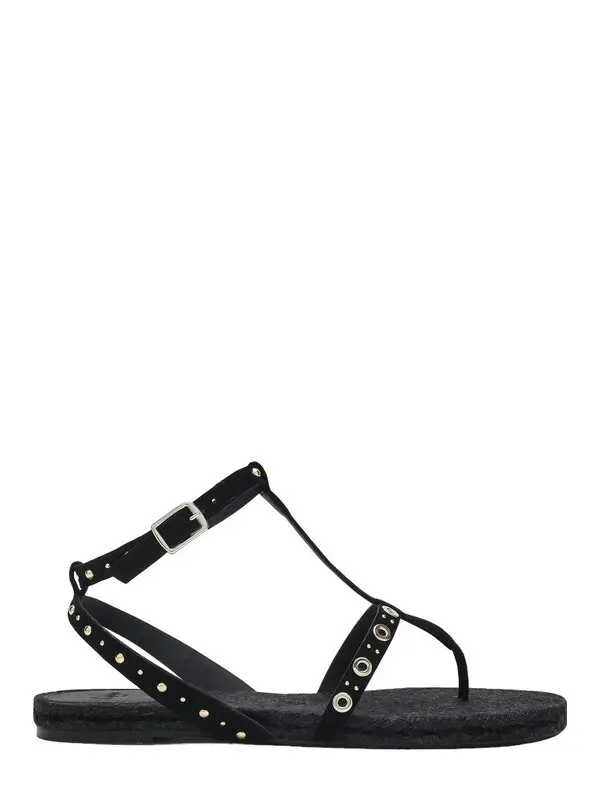 CastaÑer Low-heeled Pati Sandals - Black