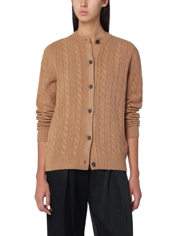 THE ROW Loneke Cardigan - Beige
