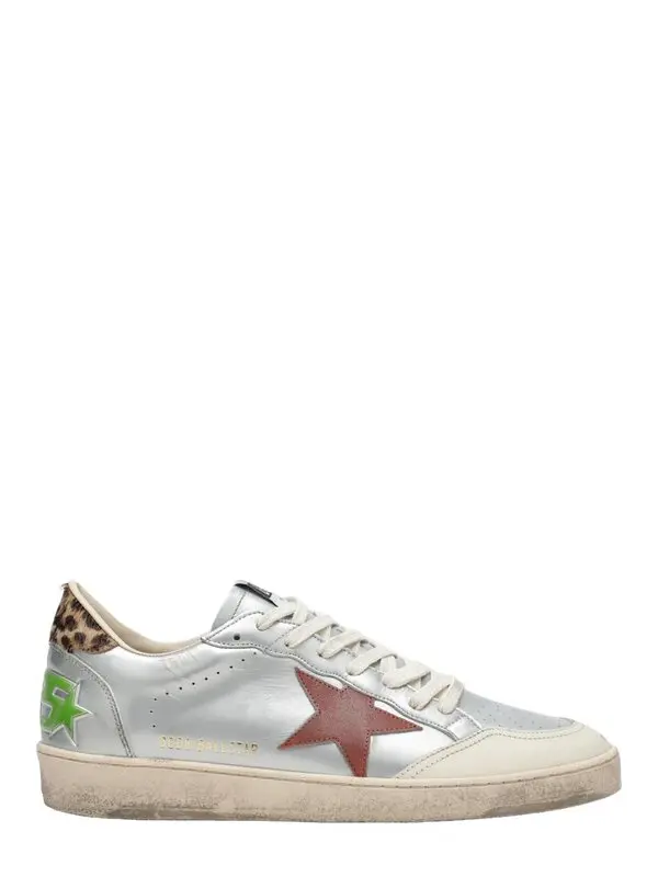 Golden Goose Ball Star Sneakers - Metal