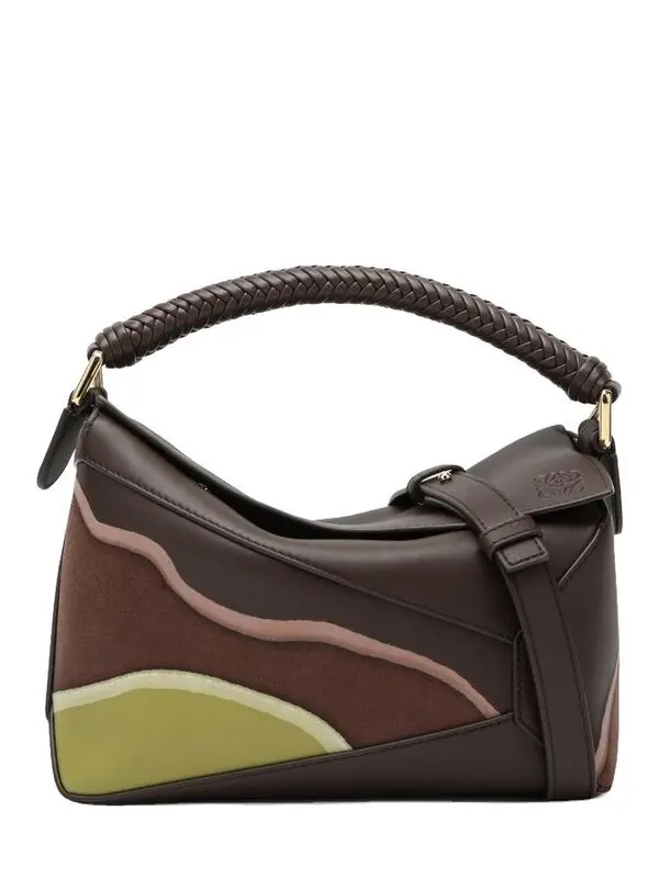 Loewe Puzzle Edge Small Bag - Brown