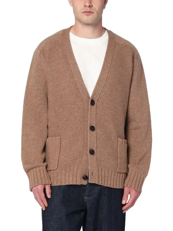 Bottega Veneta Wool Cardigan - Beige