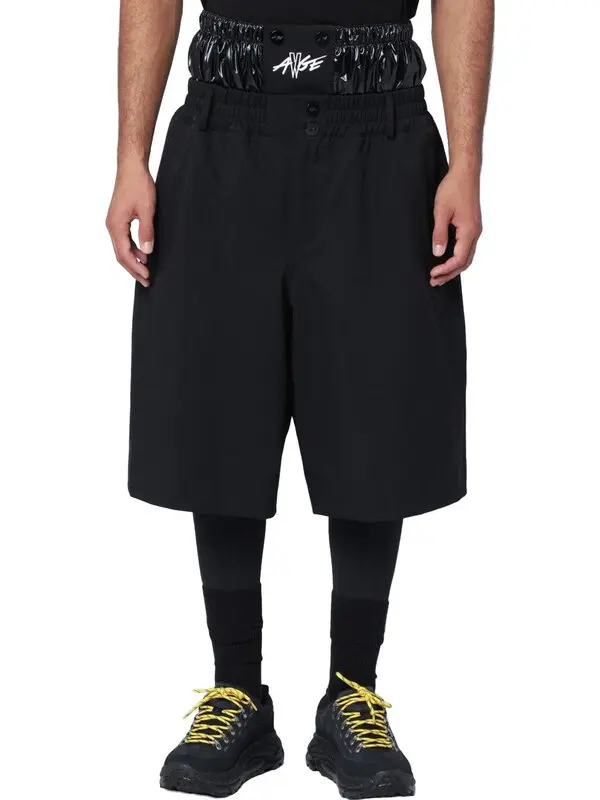 MONCLER X A$AP ROCKY Nylon Blend Bermuda Shorts - Black