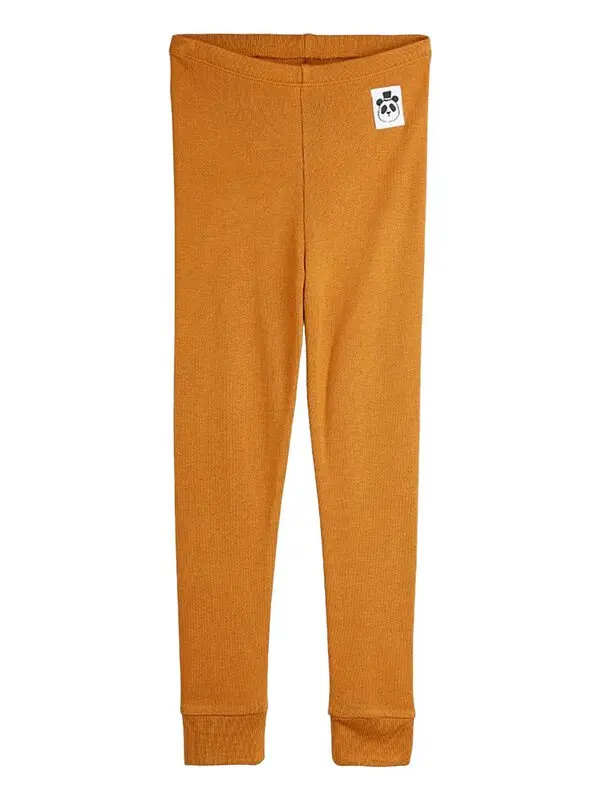 MINI RODINI Light Modal Leggings - Brown