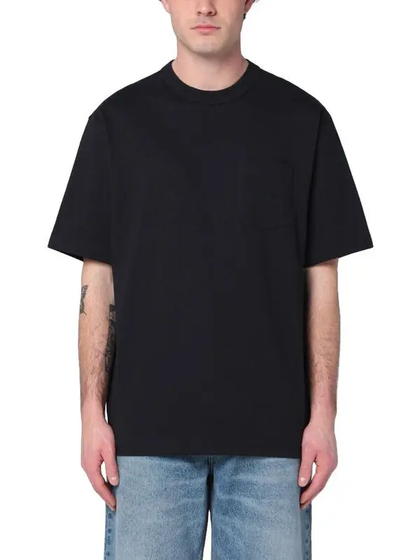 The North Face Dome T-shirt In Cotton - Black