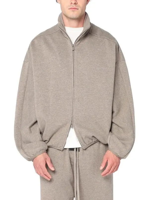 Fear Of God Brushed Cotton Sweatshirt - Grey