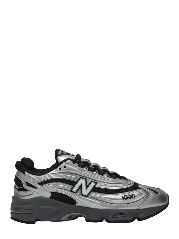 NEW BALANCE 1000 Sl Leather Sneakers - Metal