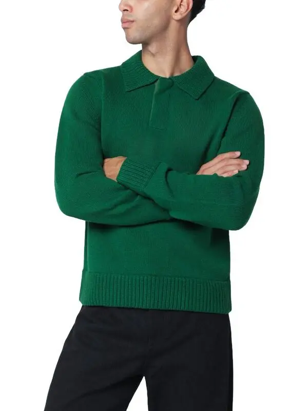 Sacai Wool Sweater - Green
