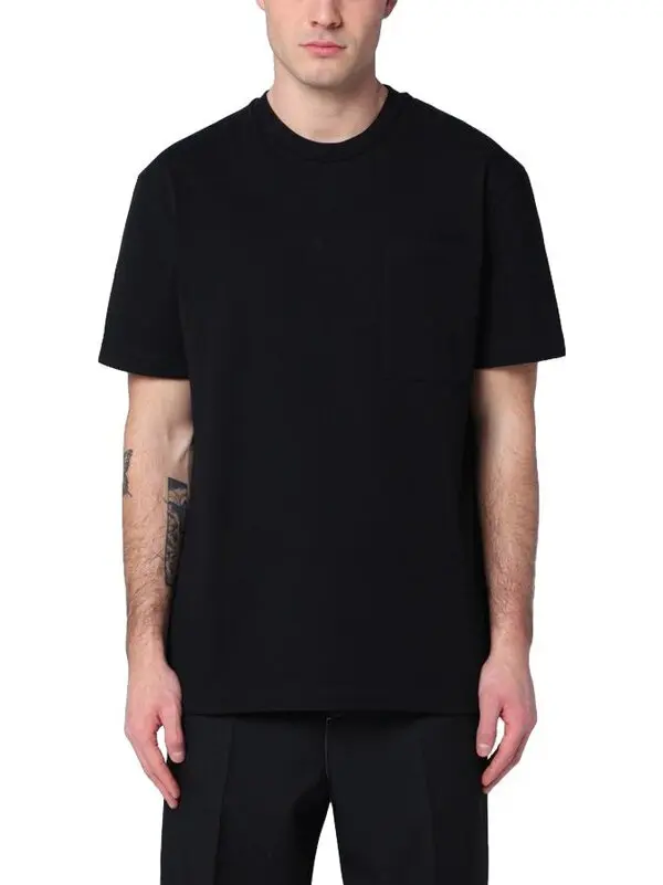 JIL SANDER Cotton T-shirt - Black