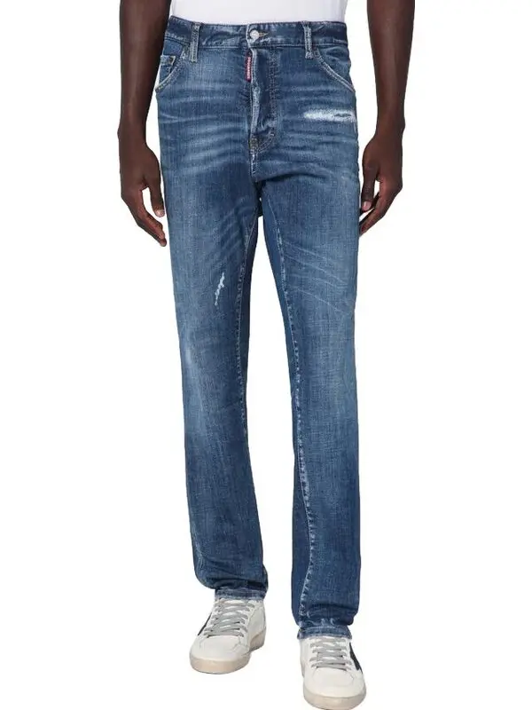 Dsquared2 Medium Wash Cool Guy Jeans - Blue