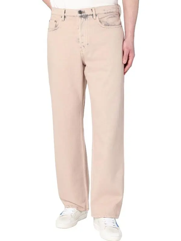 Golden Goose Dyed-effect Denim Jeans - Pink