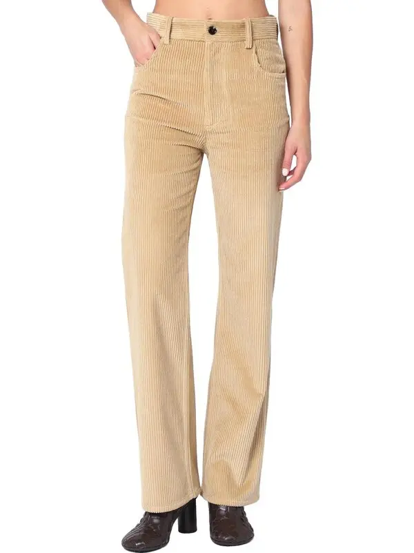 Bottega Veneta Corduroy Trousers - Beige