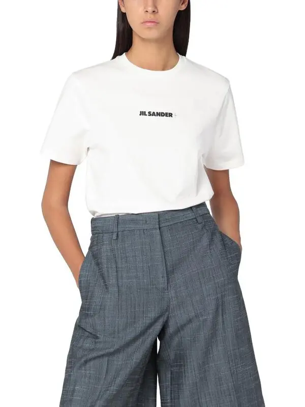 JIL SANDER T-shirt With Logo - White