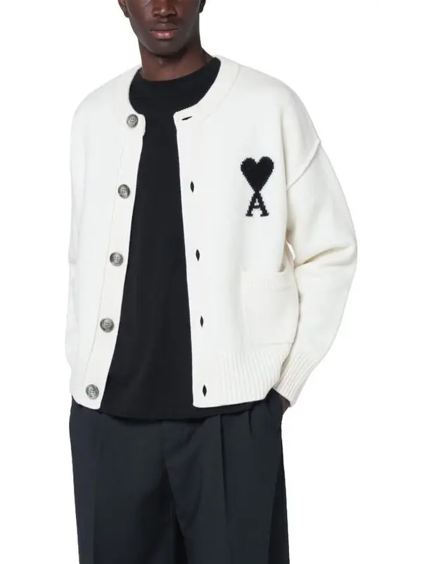 Ami De Coeur Cardigan - White