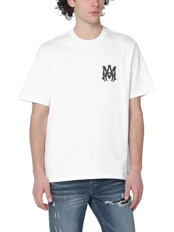 Amiri Cotton T-shirt With Logo - White