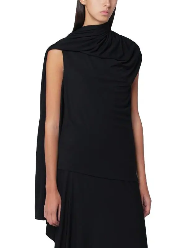 THE ROW Isadra Top In Jersey - Black