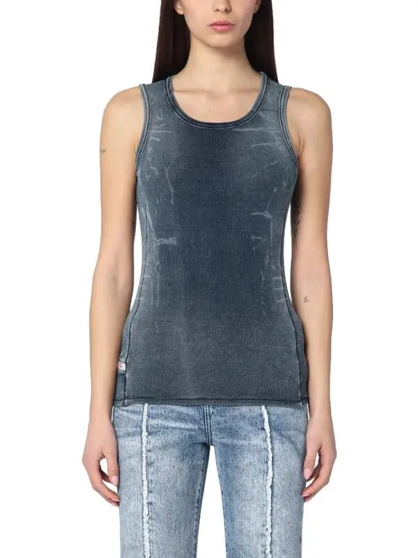 DIESEL T-go Washed Effect Top - Blue