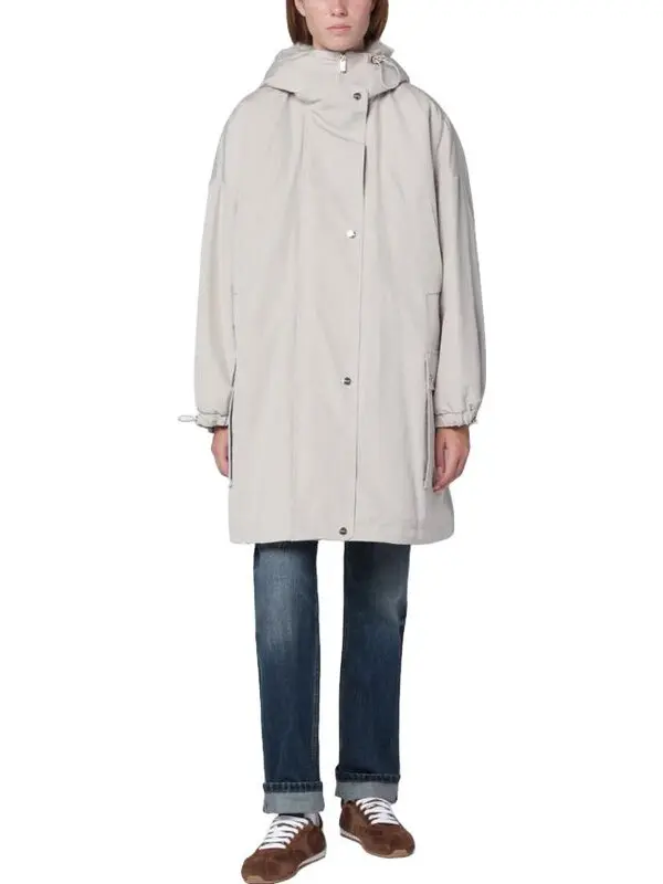 Max Mara Cotton-blend Parka - Multicolor