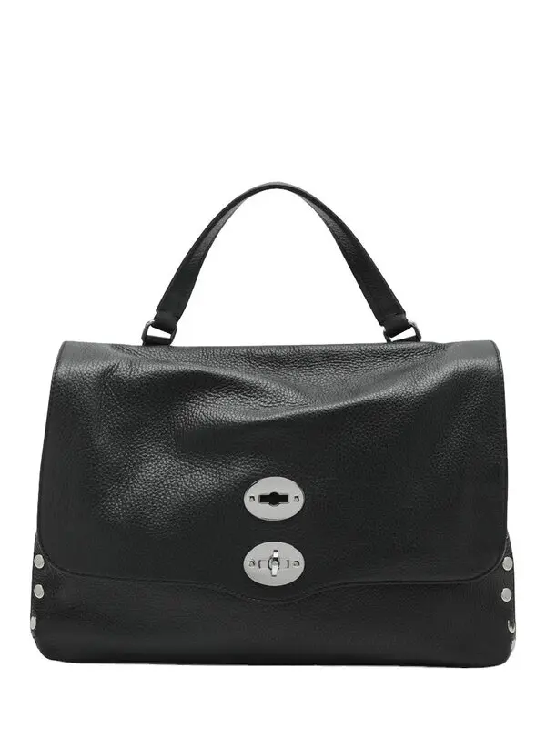 ZANELLATO Postina Medium Handbag - Black