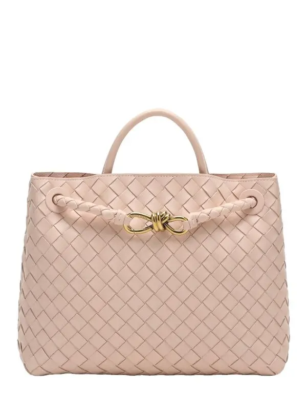 Bottega Veneta Medium Andiamo Bag - Pink