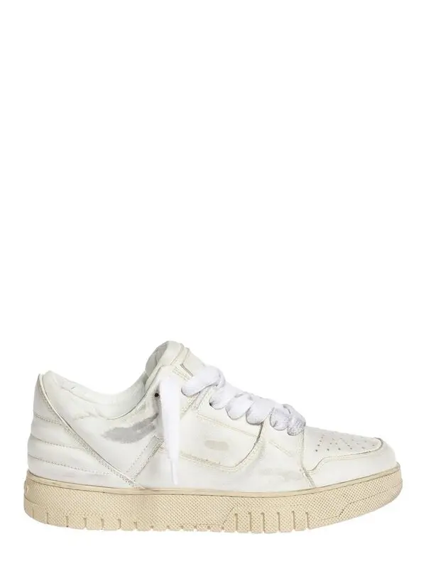 1989 STUDIO Vintage Effect Sneakers - White