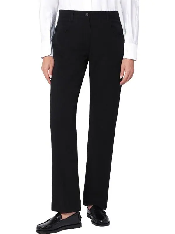 THE ROW Landais Straight-leg Jeans - Black