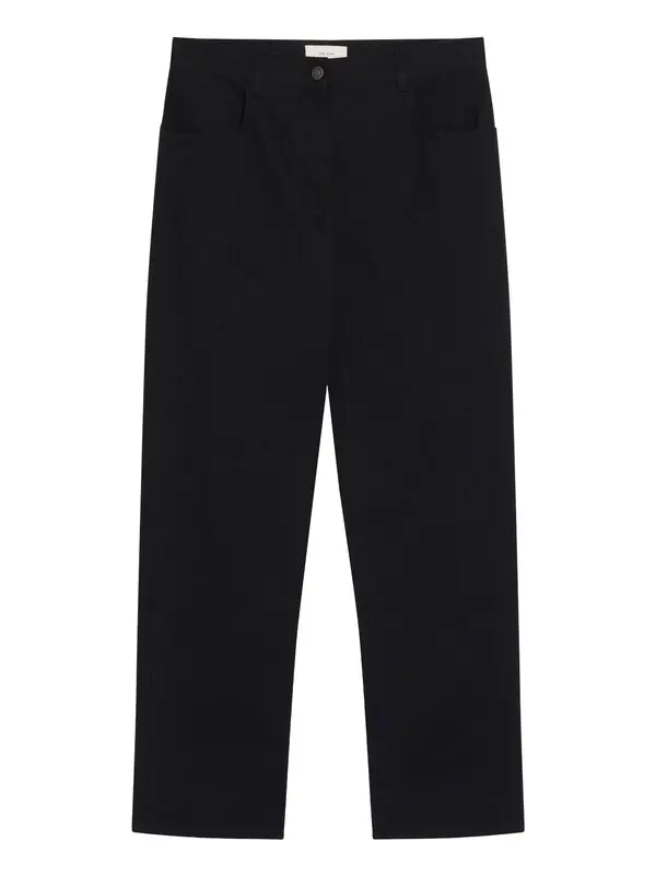 THE ROW Landais Straight-leg Jeans - Black
