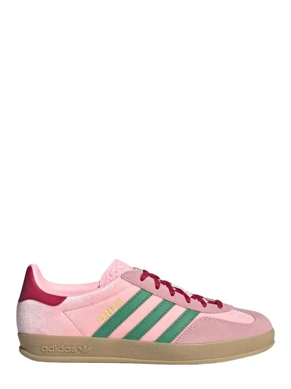 Adidas Originals By Alexander Wang Gazelle Indoor Velvet Sneakers - Green