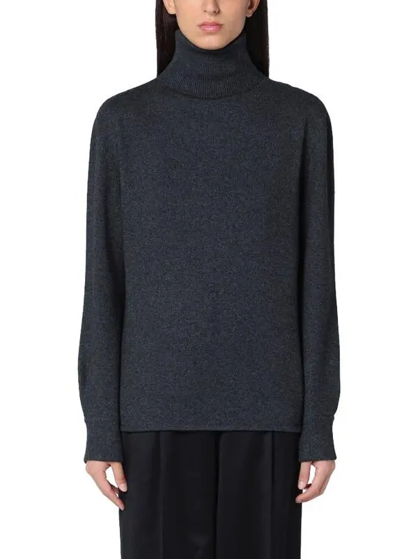 Givenchy Wool And Cashmere Blend Turtleneck - Grey
