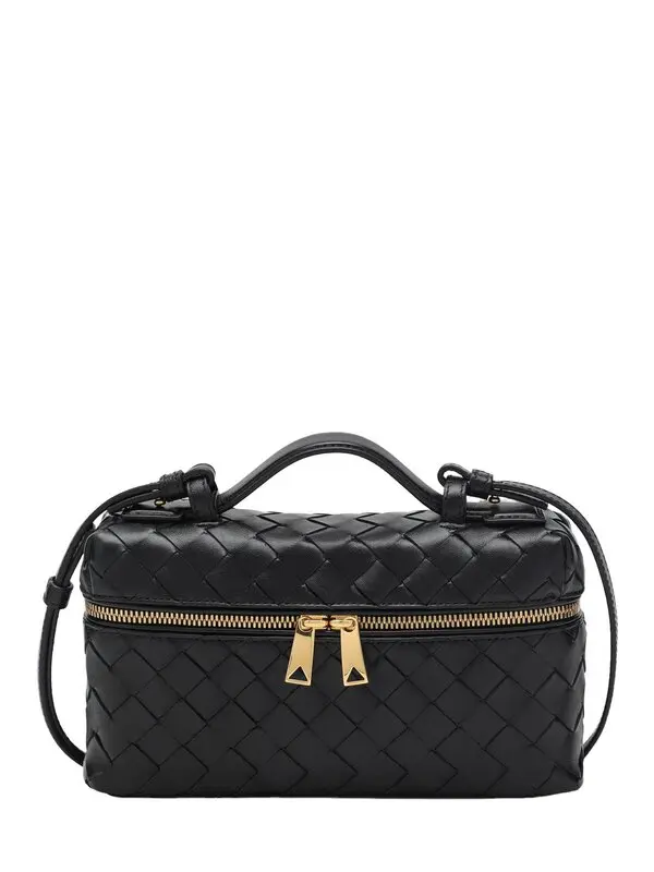 Bottega Veneta Vanity Case Bag - Black