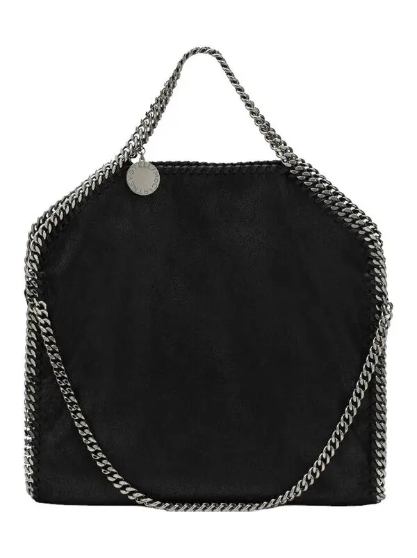 Stella McCartney Falabella Fold Over Tote - Black