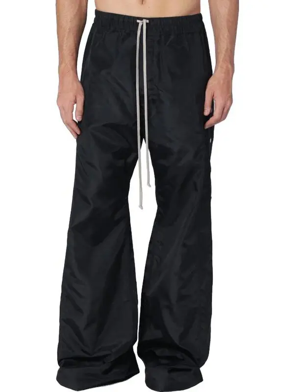 Rick Owens Nylon Pusher Trousers - Black