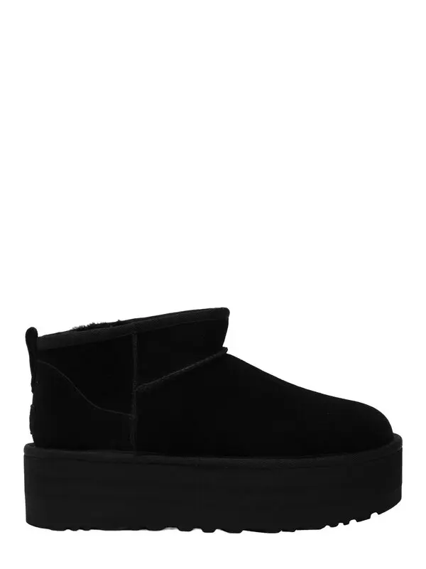 UGG Classic Ultra Mini Boot With Platform - Black