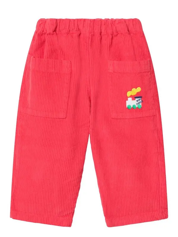BOBO CHOSES Corduroy Trousers - Red