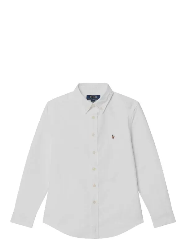 Polo Ralph Lauren Cotton Button-down Shirt - White