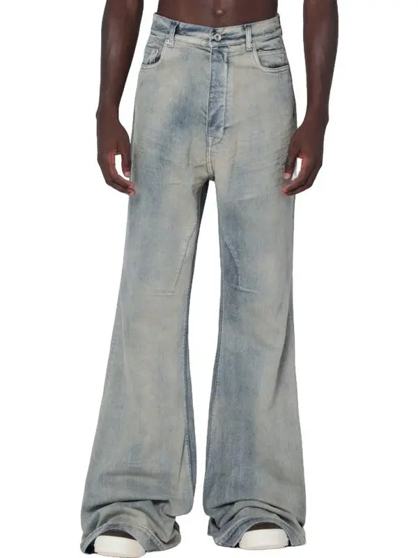 Rick Owens Bolan Bootcut Jeans - White
